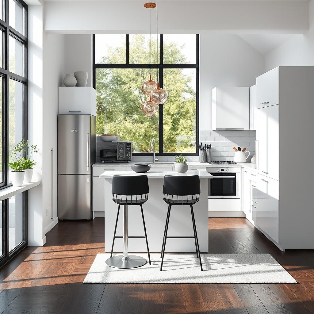 Stylish Modern Kitchen Design | 250cm x 200cm