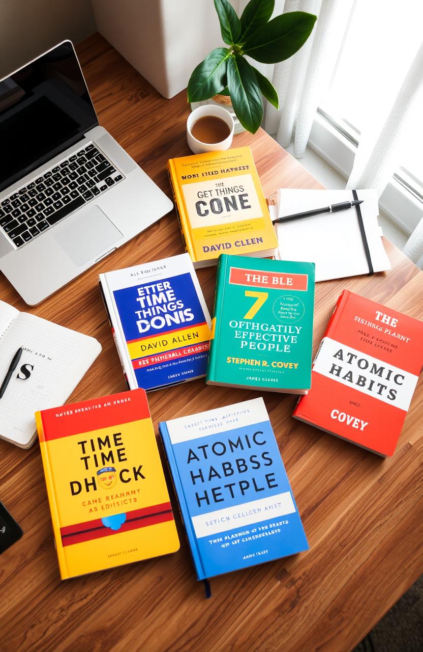 Master Your Time: Essential Reads for Productivity