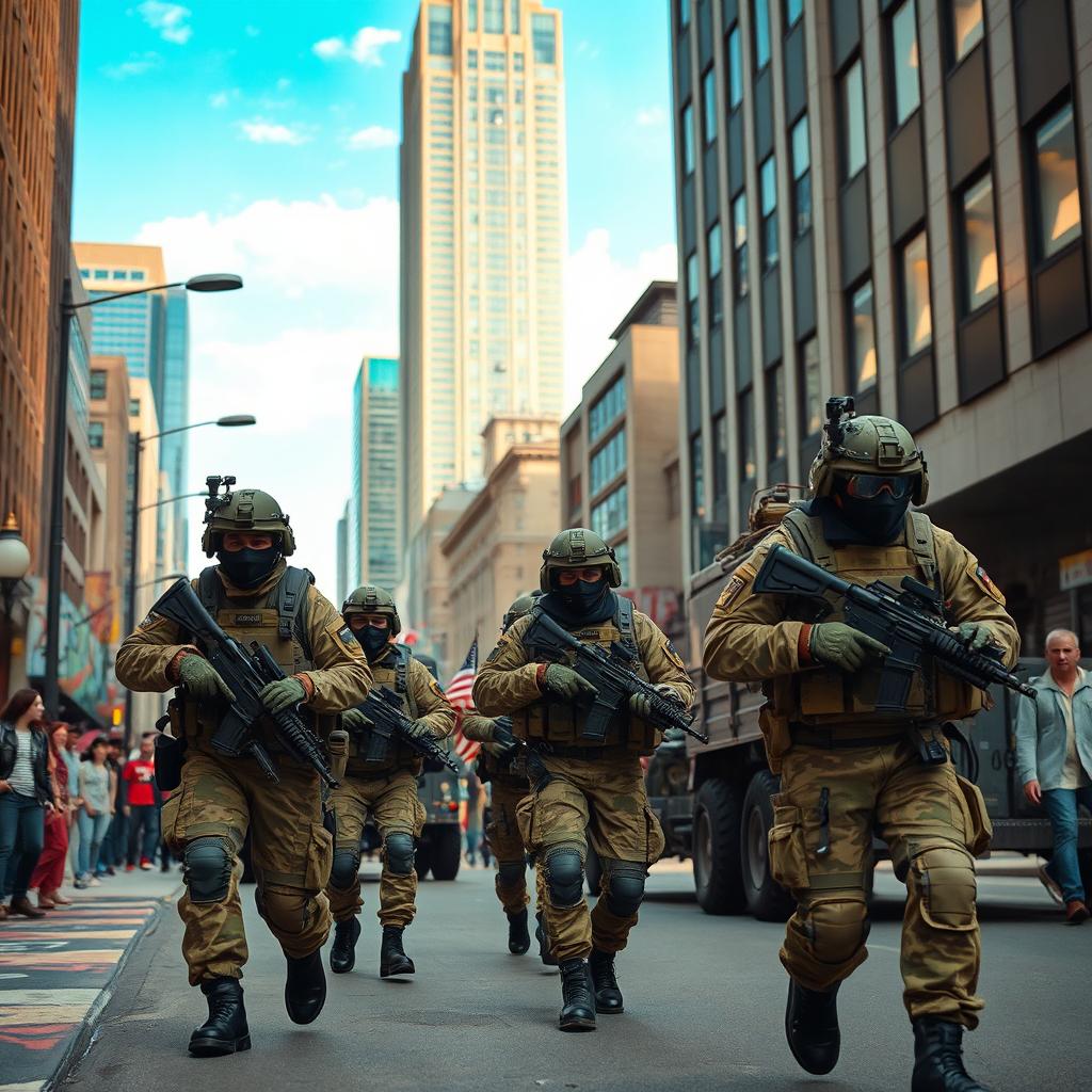 Urban Tactical Operations: Special Forces in Action