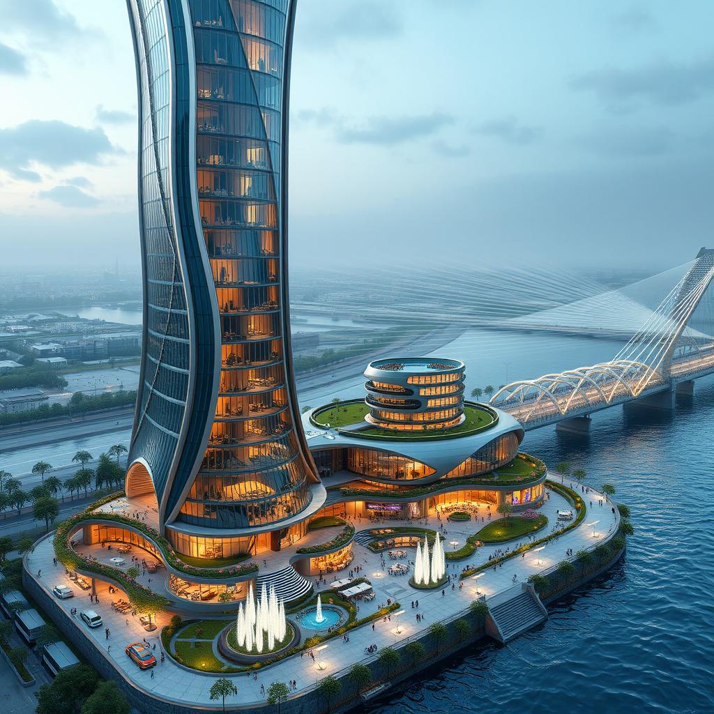 Bionic Skyscraper: A Modern Achaemenid Marvel