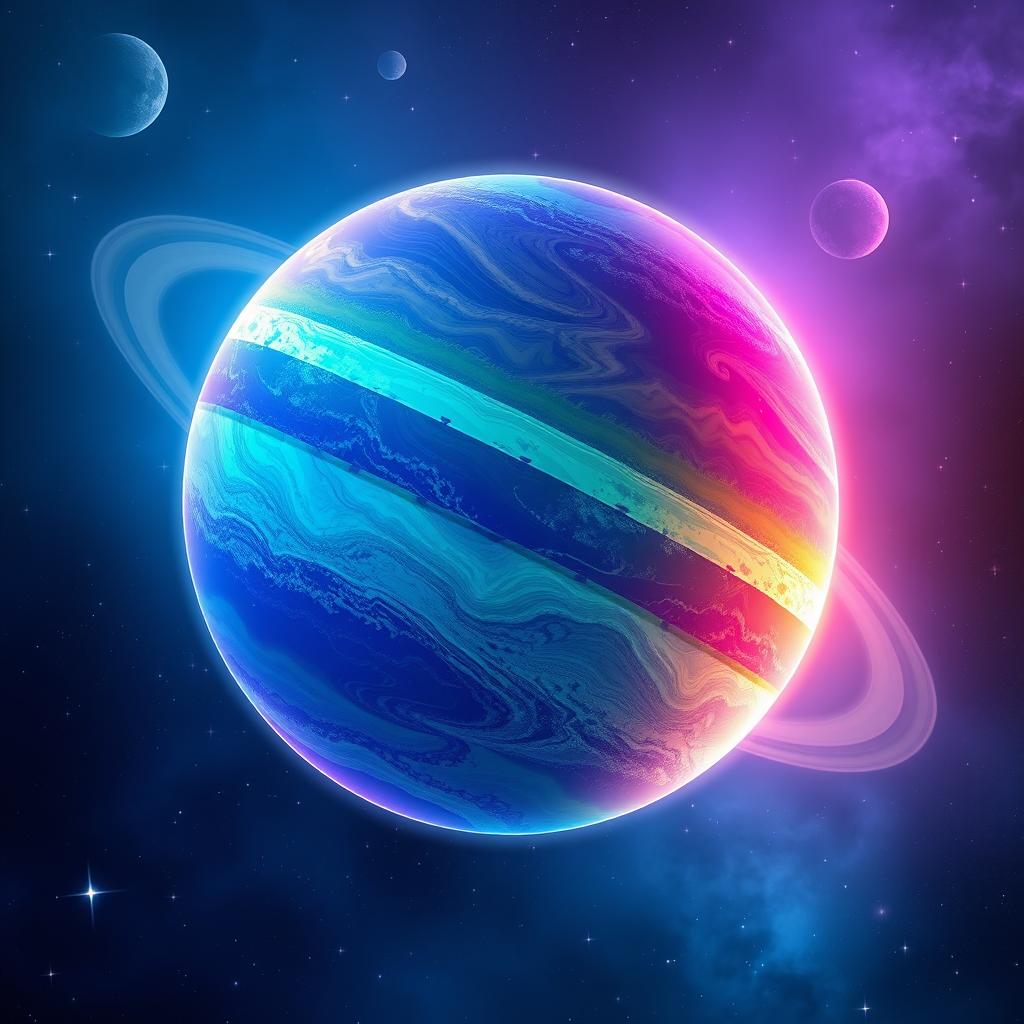 Discover a Stunning Planet in Space