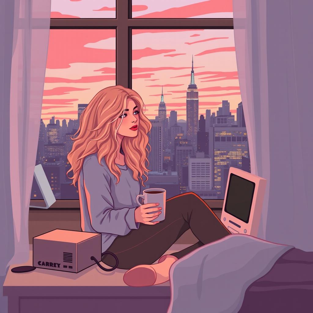 Cozy Book Cover: Carrie-Inspired Vibes