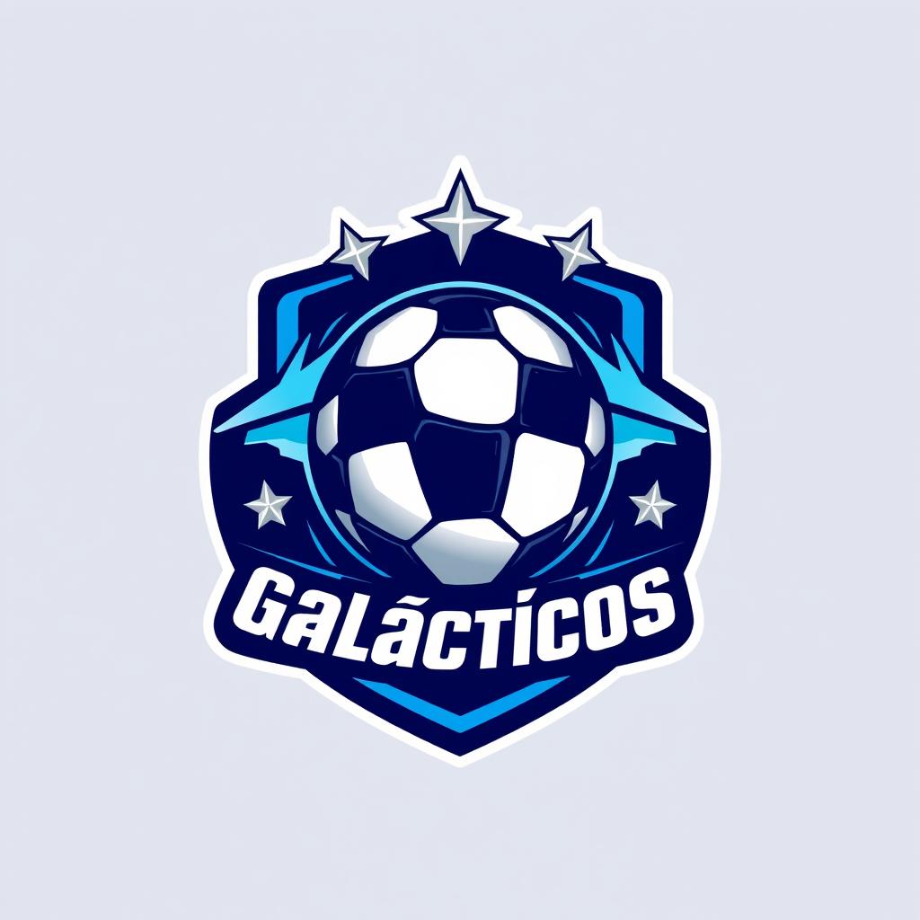 Galácticos FC Logo Design: A Galactic Identity