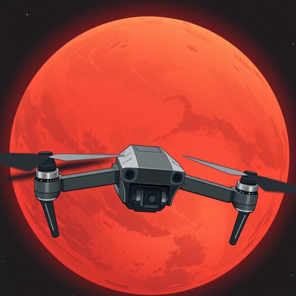 Mars Military Unit Flag: A Vision of Power