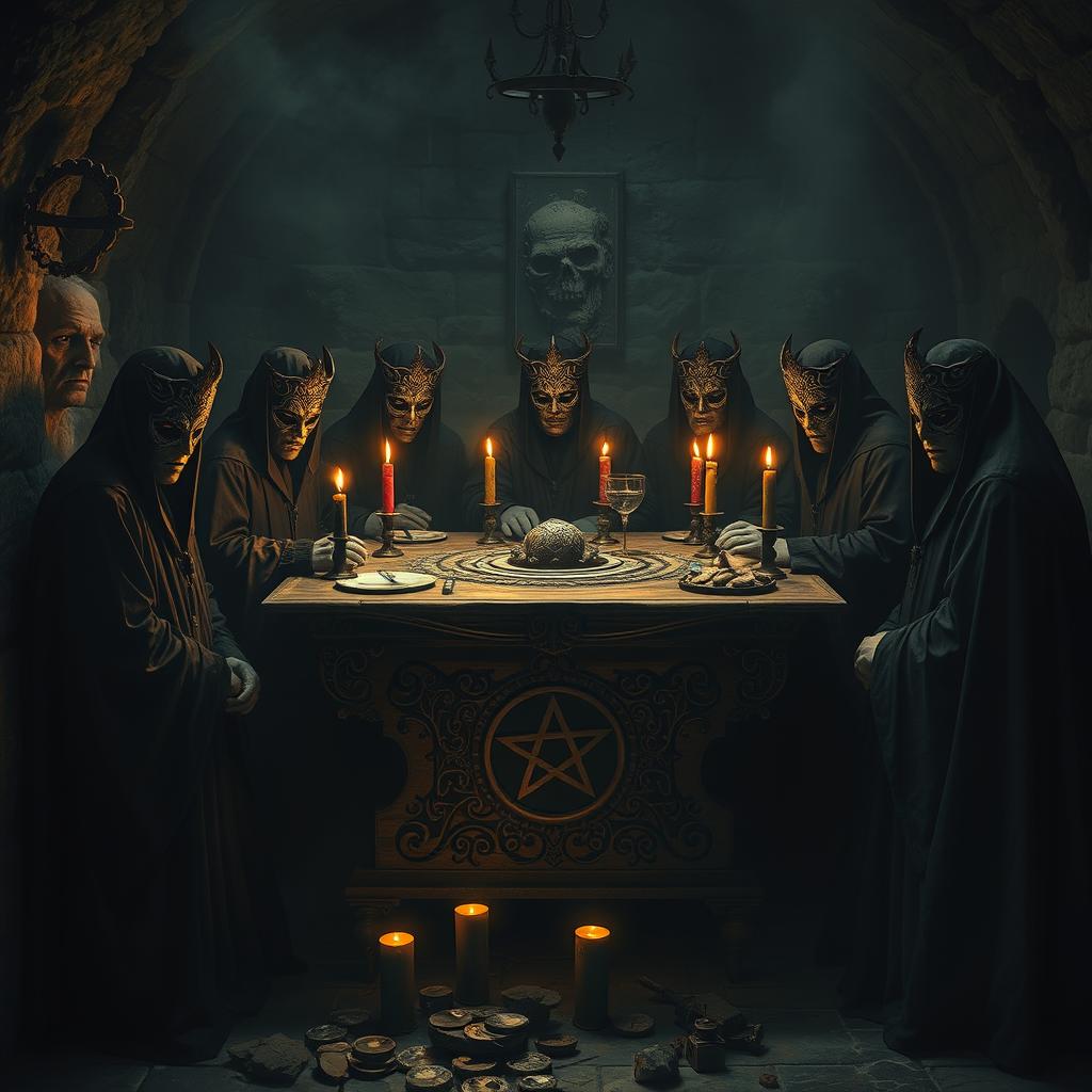 Dive into the Shadows: Esoteric Ritual in a Dark Dungeon