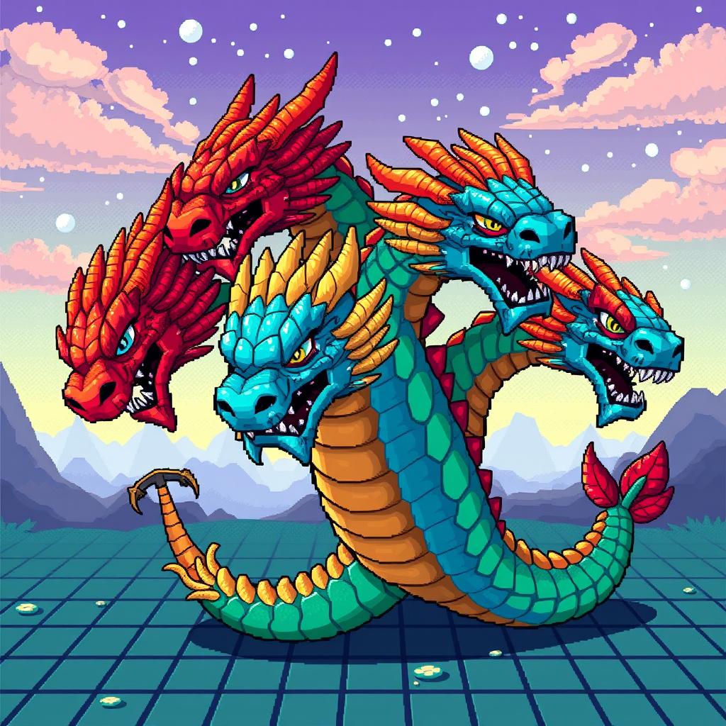 Unleash the Pixelated Hydra!