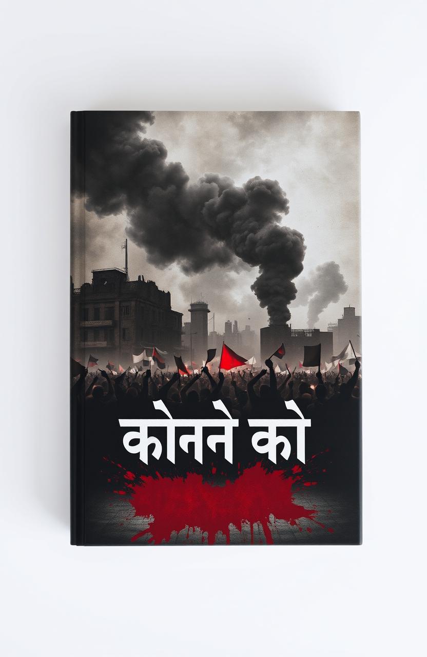 Dramatic Book Cover: July Revolution in Bangladesh