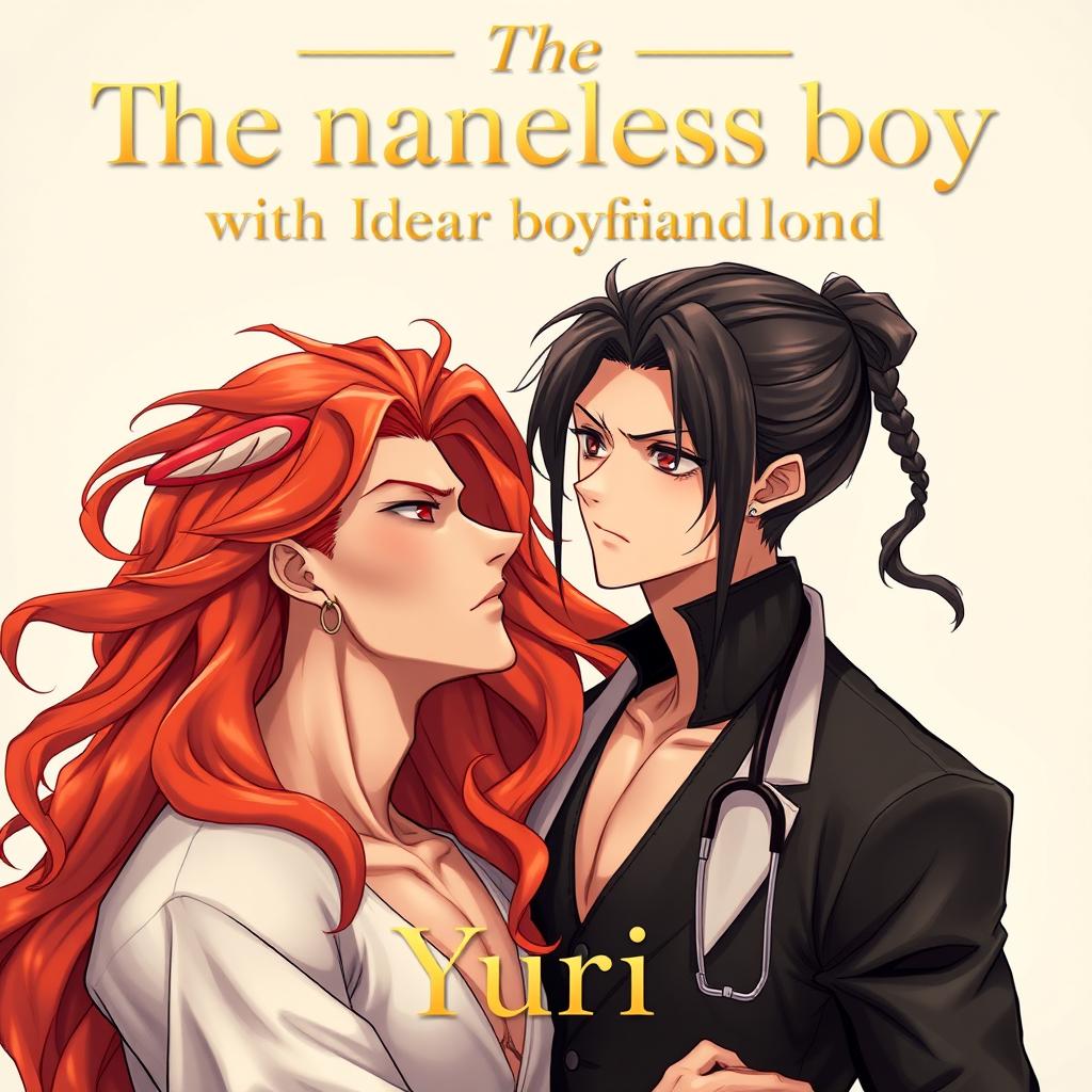 The Nameless Boy and His Dear Boyfriend Yuri: A Striking Book Cover
