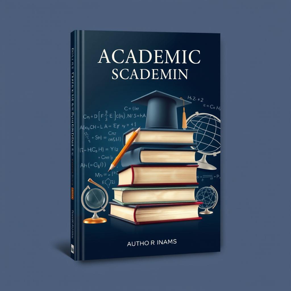 Sophisticated Academic Book Cover Design