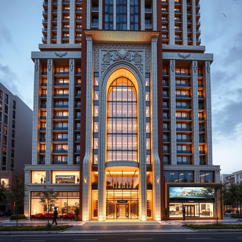 Explore the Future: Stunning 20-Floor High-Rise Design