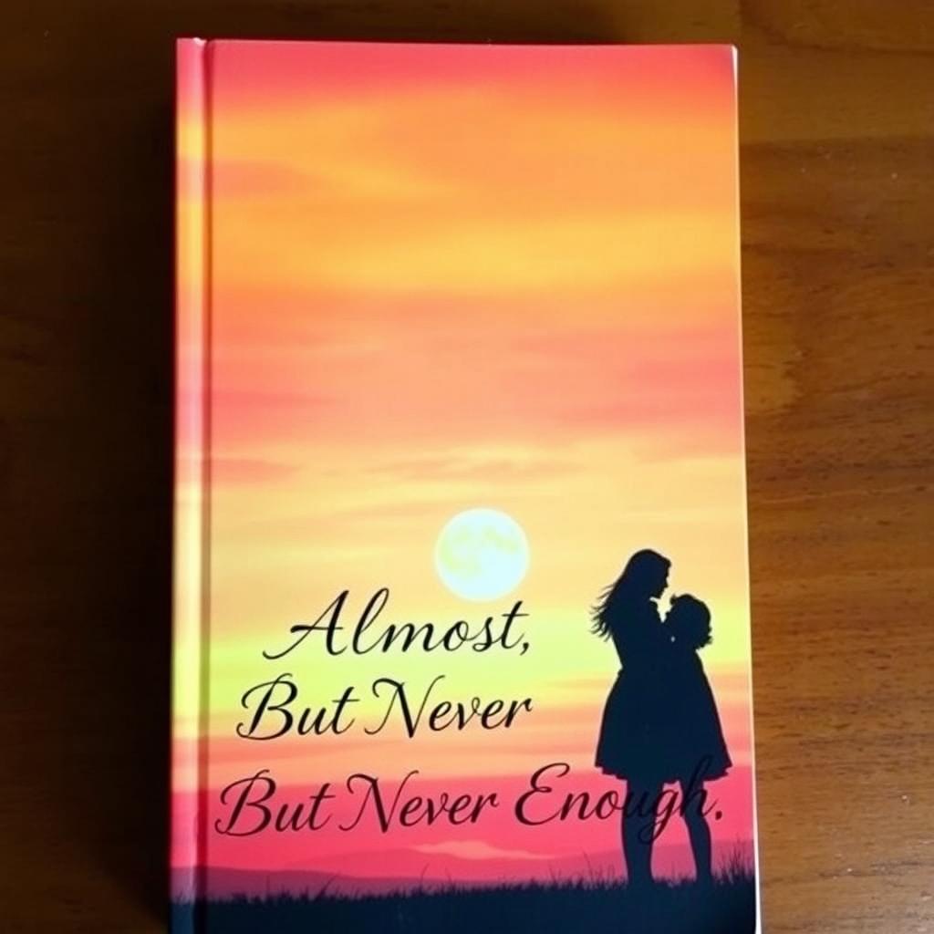 Serene Sunset: A Captivating Book Cover Design