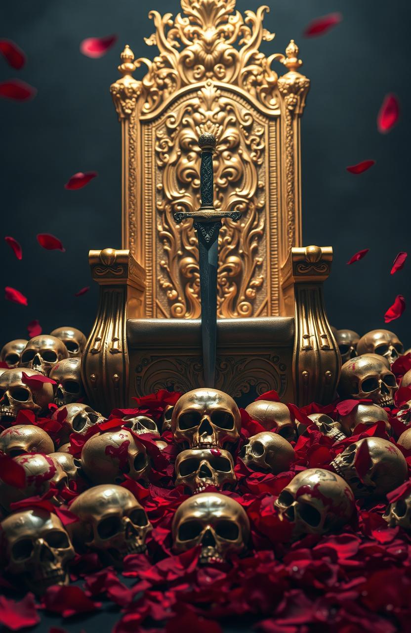 Step into Royalty: The Majestic Golden Throne