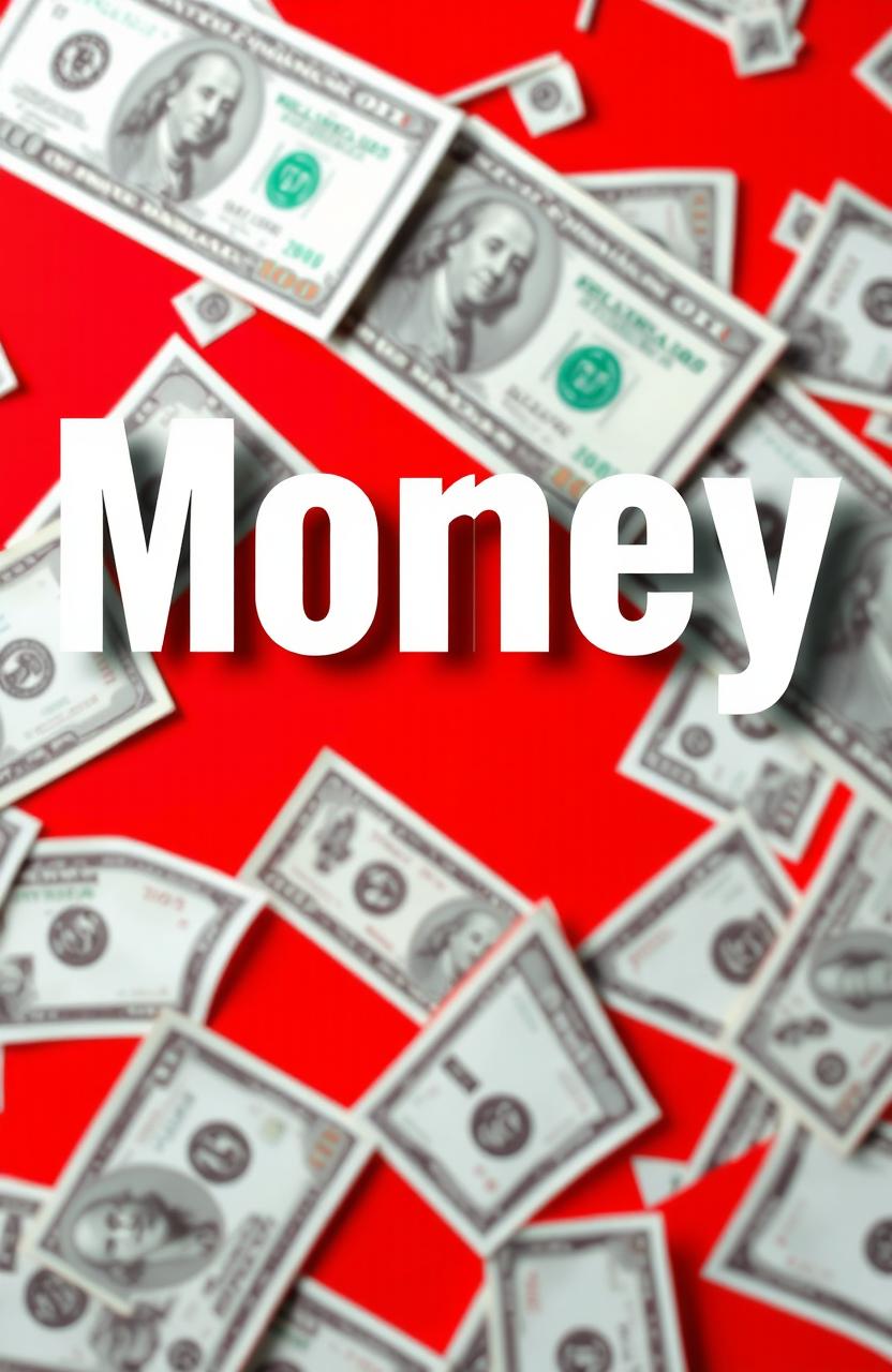Vibrant Red & White Graphic Design