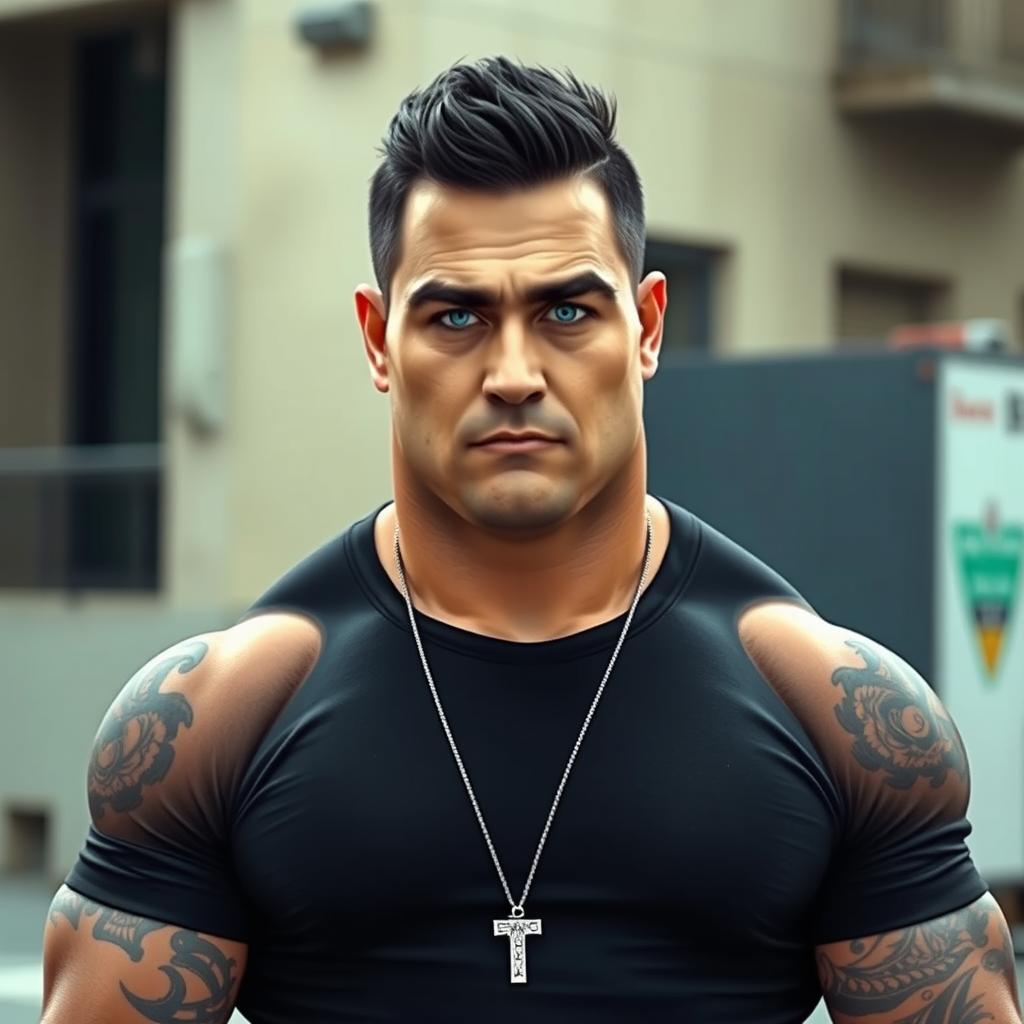 Unleash Strength: The Striking Tall Man