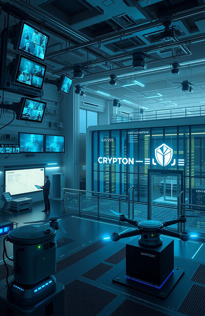 Explore the Future: High-Tech Security Facility