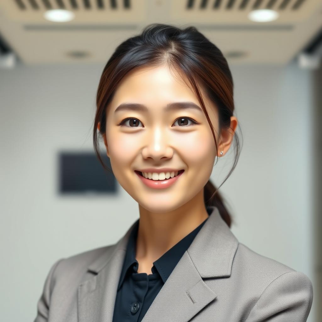 Confident Korean Professional Portrait