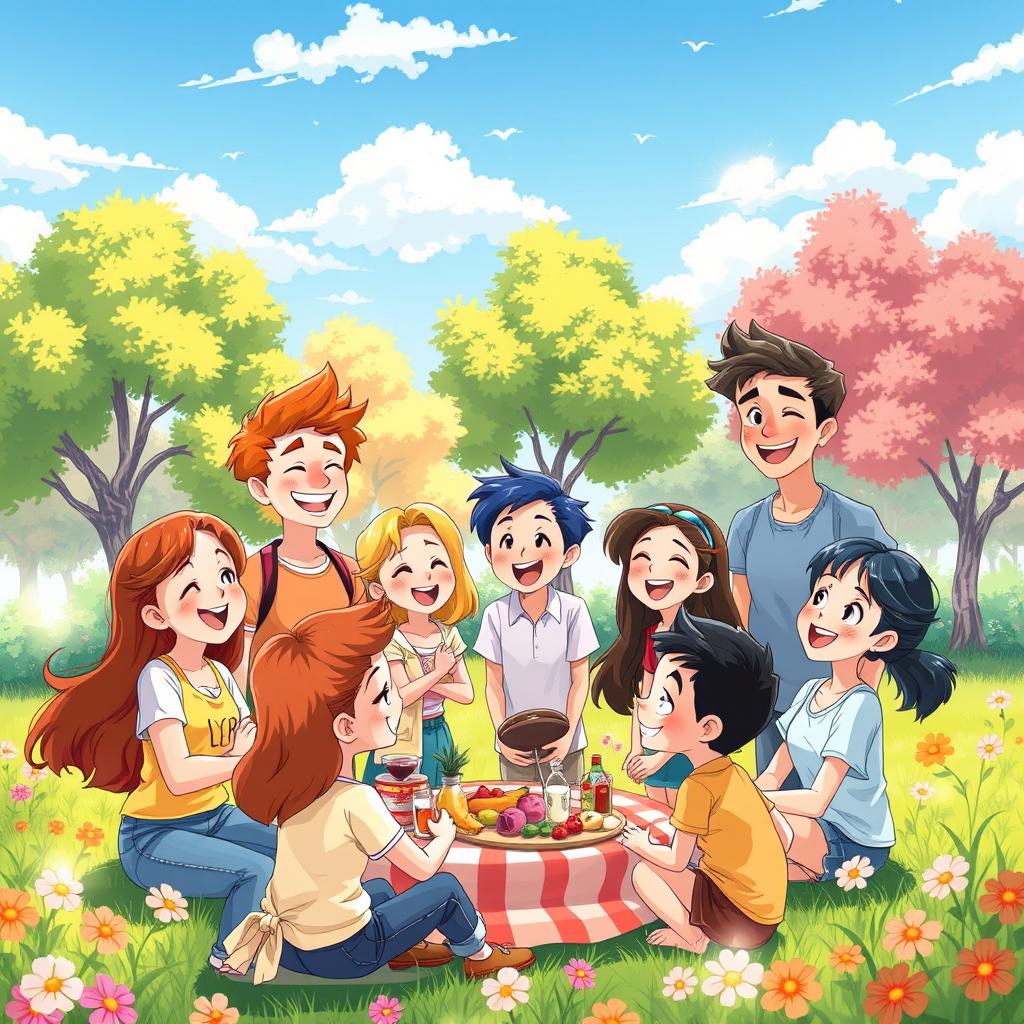 Celebrate Together: A Joyful Park Gathering