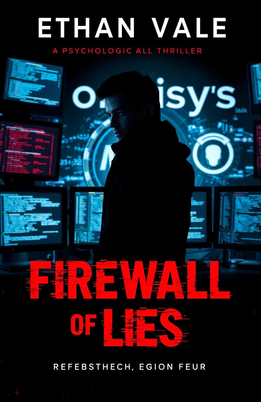 Firewall of Lies: A Dark Psychological Thriller Book Cover