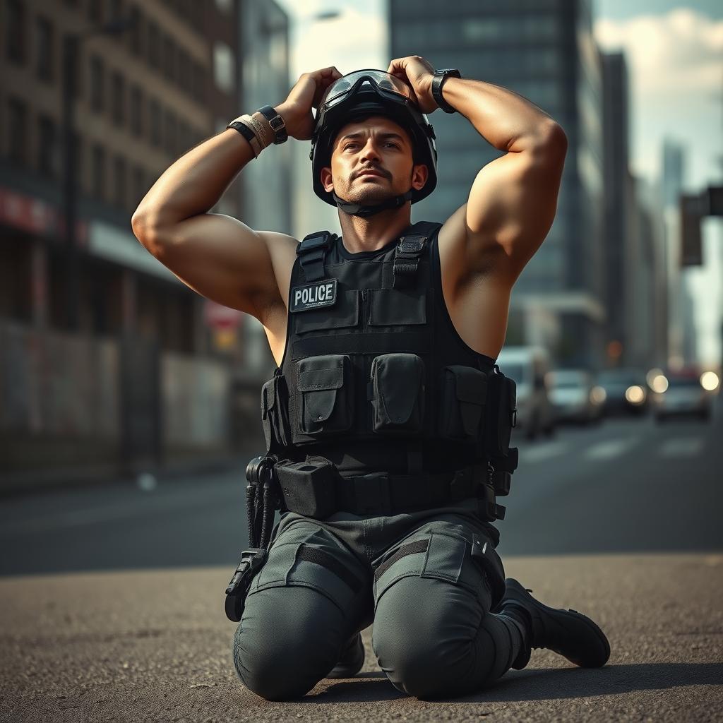 Defiance in the City: A Policeman's Stance