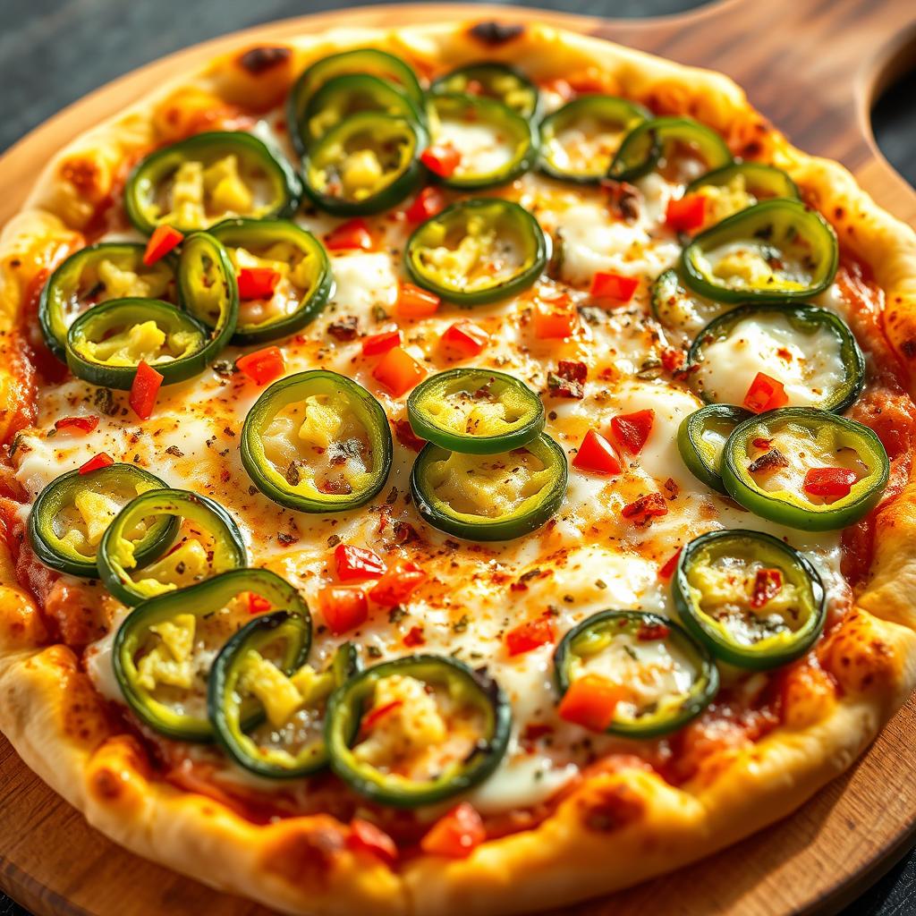 Savor the Flavor: Capsicum Delight Pizza