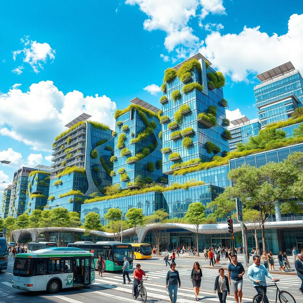 Explore the Future: Urban Landscapes and Innovative Designs