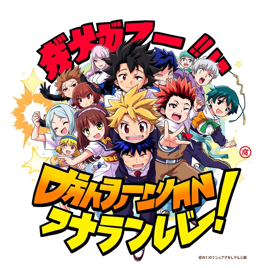 Dynamic Dandadan Characters Artwork