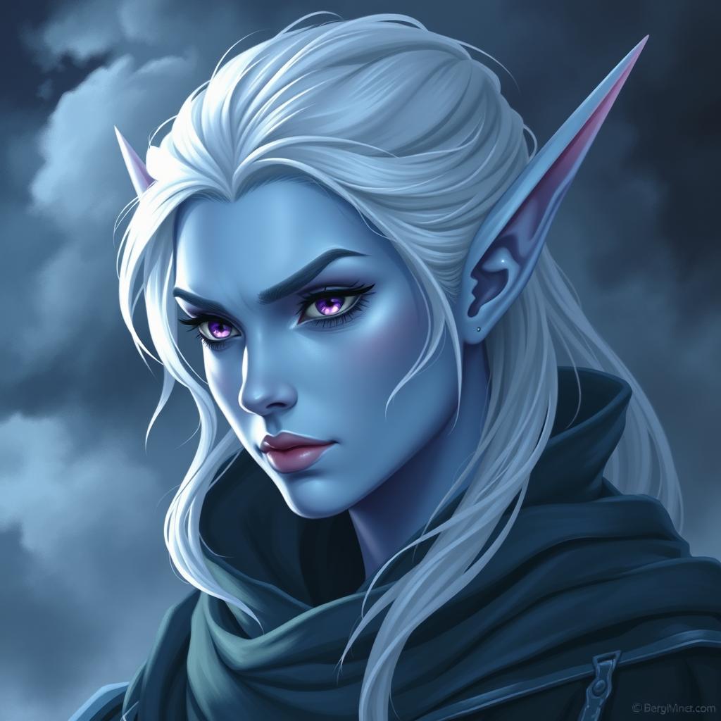 Maeve: The Enigmatic Elven Sorceress