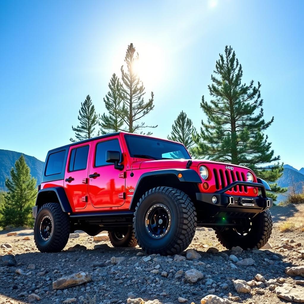 Conquer the Terrain: Rugged Off-Road Jeep Adventure