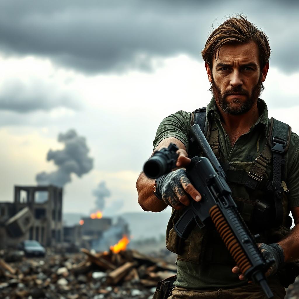 Unyielding Warrior: Confidence in Conflict