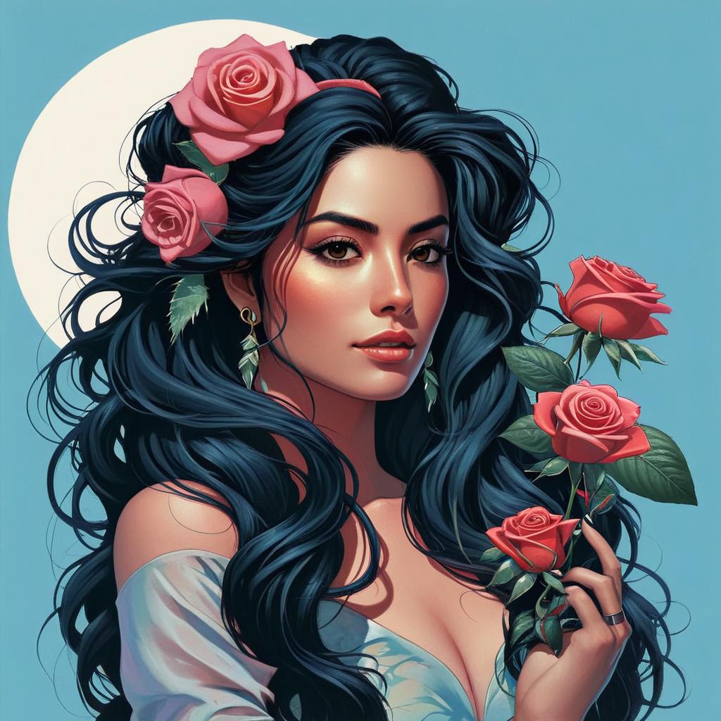 Digital Woman: Merging Nature and Technology in Art