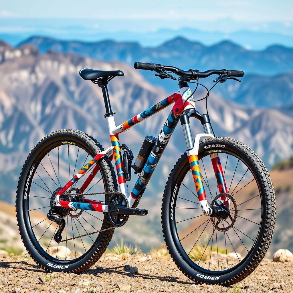 Gundam-Inspired Mountain Bike: Ride in Style
