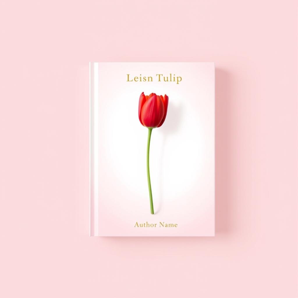 A Captivating Tulip: Book Cover Design