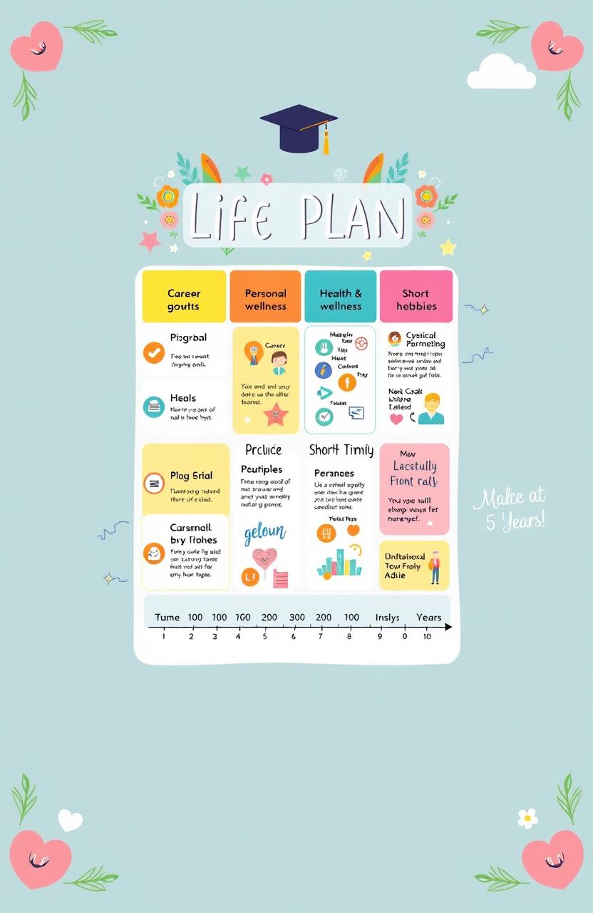 Your Beautifully Illustrated Life Plan Chart