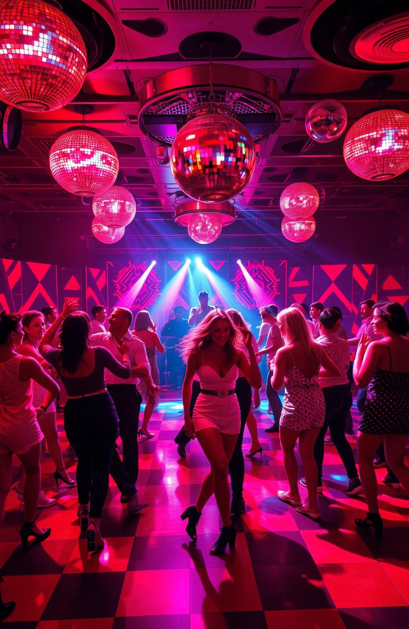 Dive into the Groove: Vibrant Disco Extravaganza