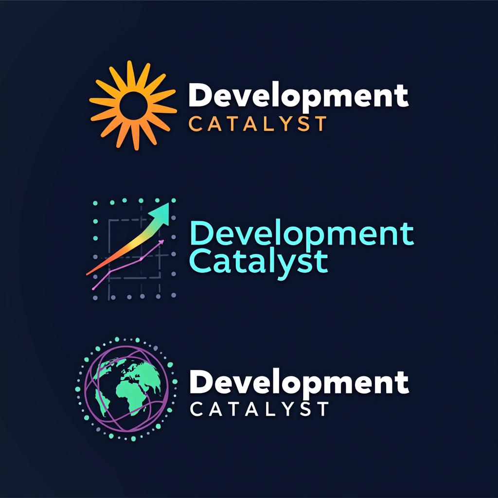 Innovative Logo Concepts for Development Catalyst