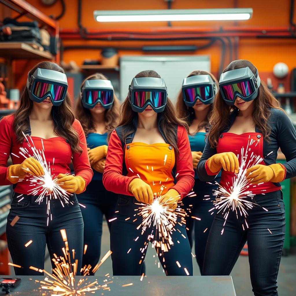 Empowered Welders: Women in Action