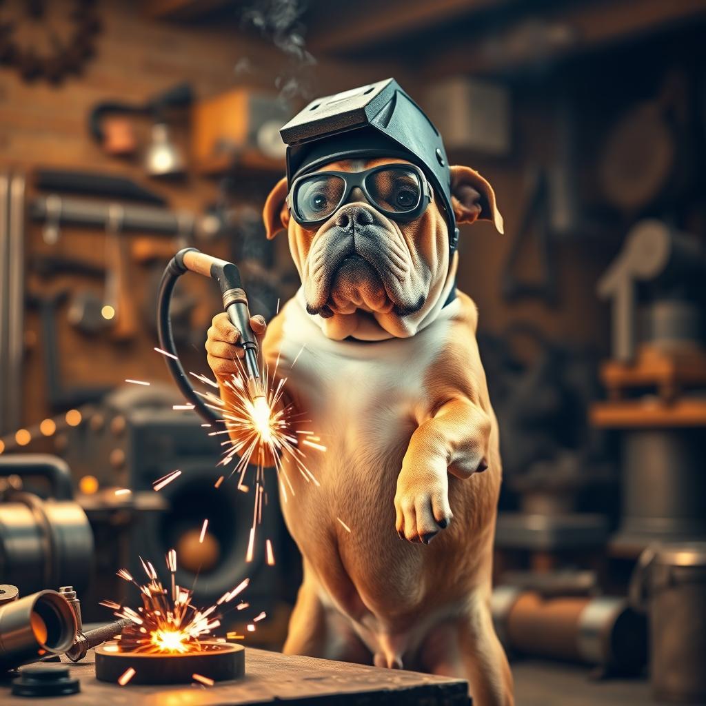 Meet the Welding Dog Hero!