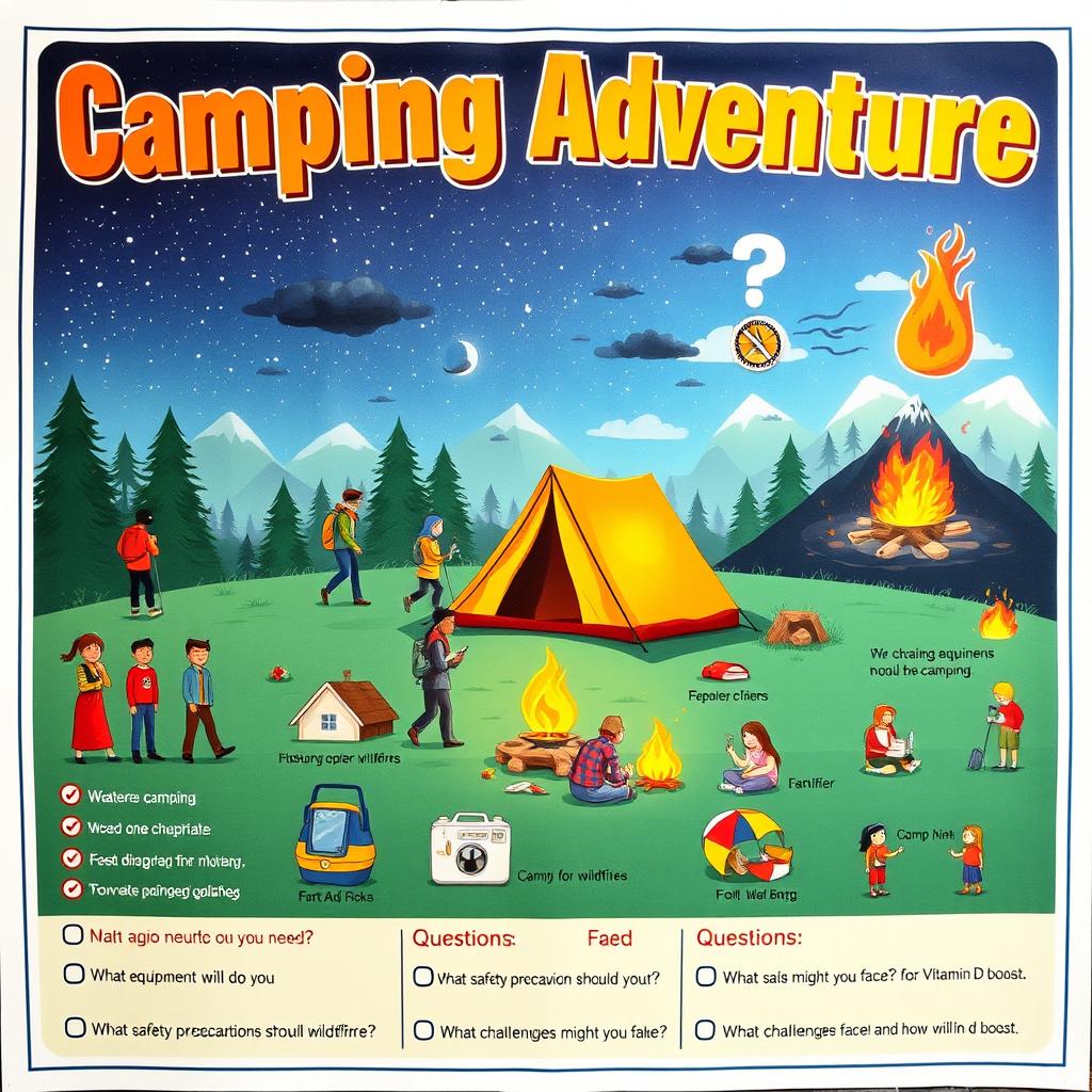Camping Adventure: Embrace the Great Outdoors with Joy and Safety