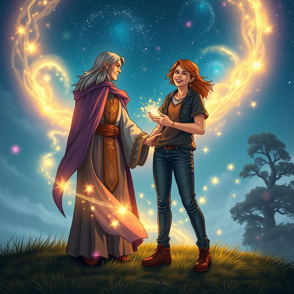 Embrace the Magic: A Bond Under the Stars