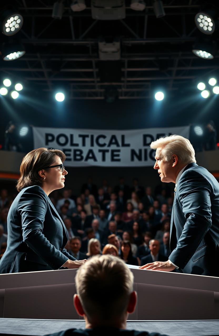 Intense Political Debate Night: A Captivating Visual Journey