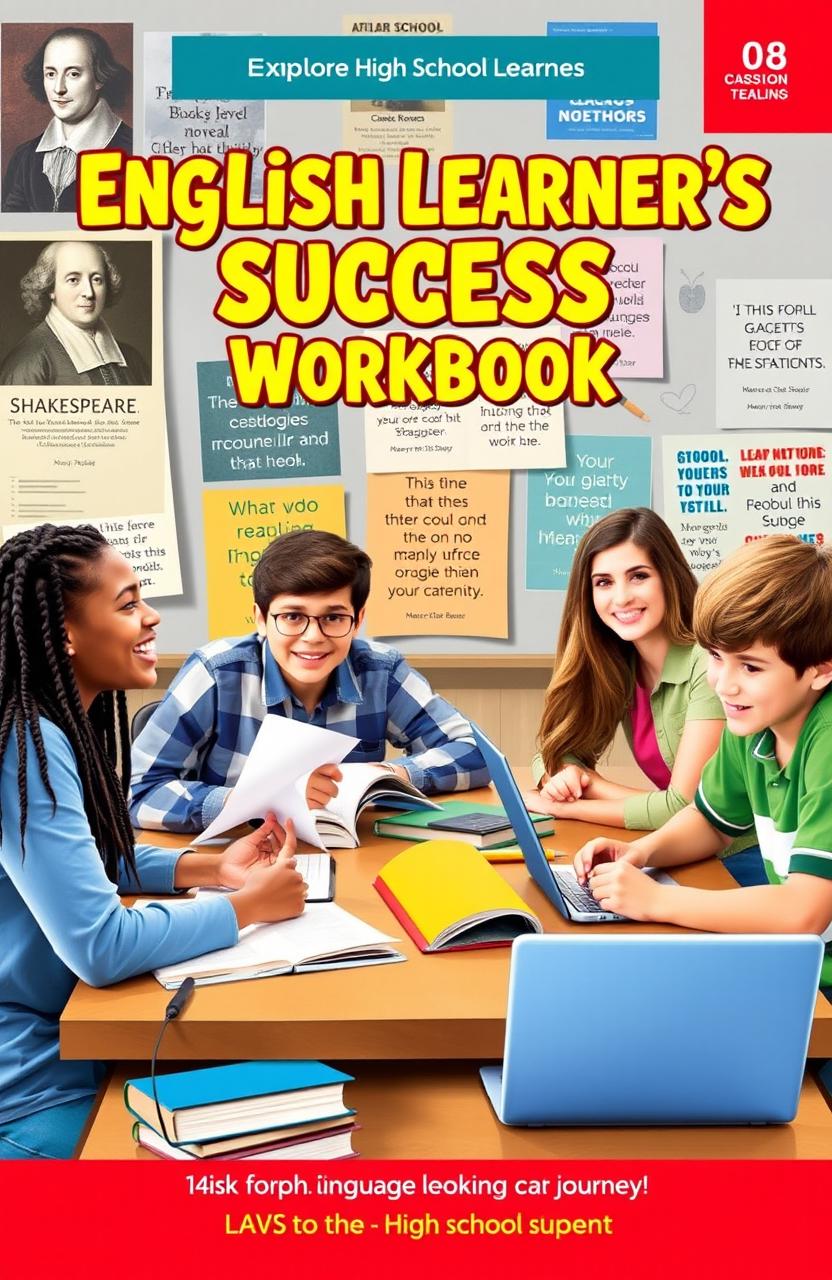 Unlock Your English Potential: Engaging Cover for High School Learners