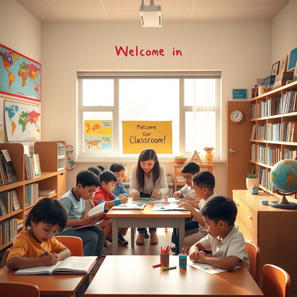 Vibrant Classroom of Diverse Minds