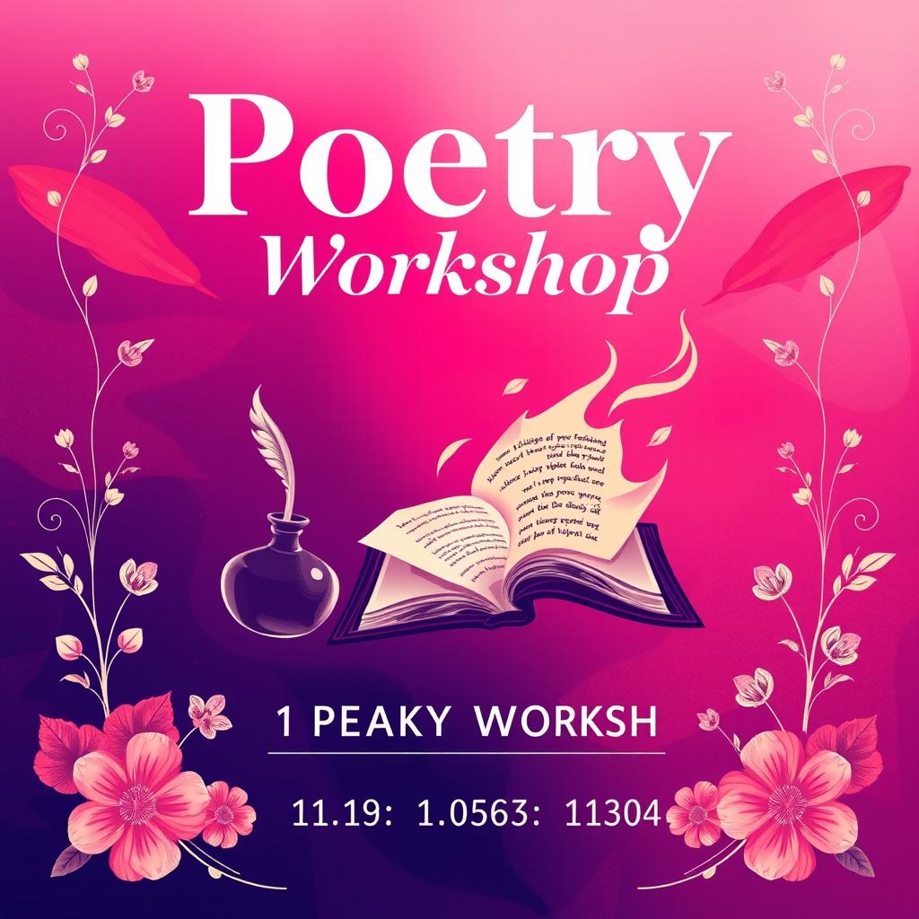 Unleash Your Creativity: Poetry Workshop Event