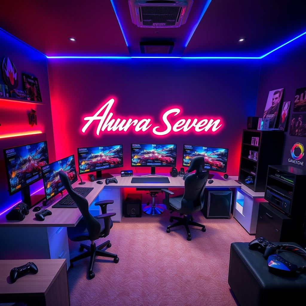 Elevate Your Game: Ahura Seven Gaming Room