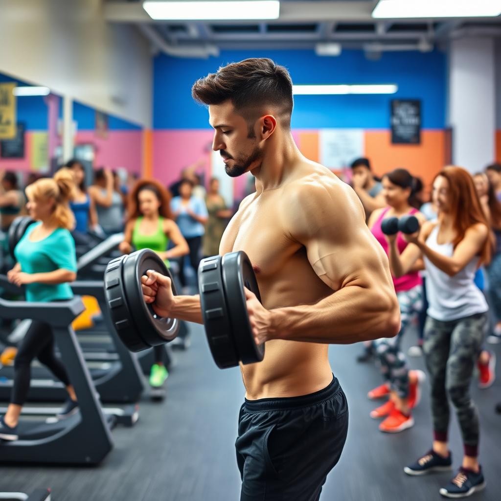 Unleash Your Energy: A Vibrant Gym Experience