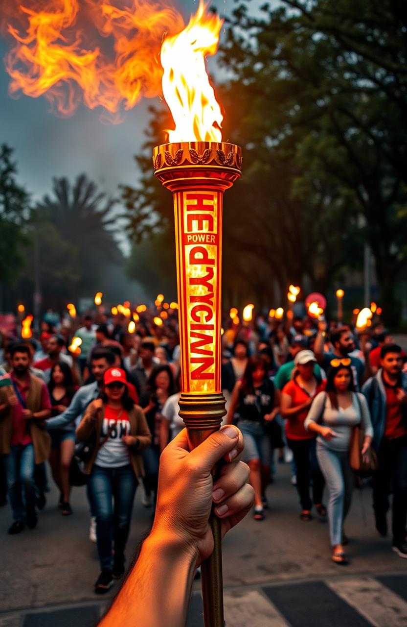 Illuminate Your Path: Torch of Hope and Power
