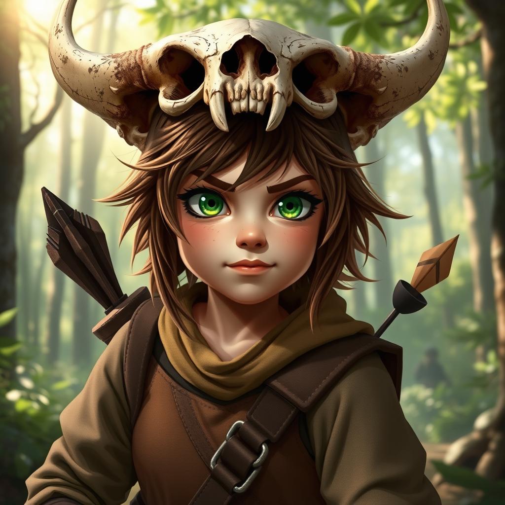 Fierce Feral Halfling Ranger: Adventure Awaits in the Wilds