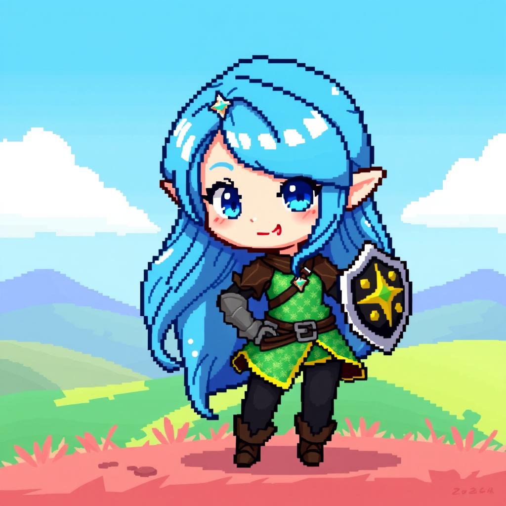 Create Your Own Pixel Art Character – 64x64 Resolution