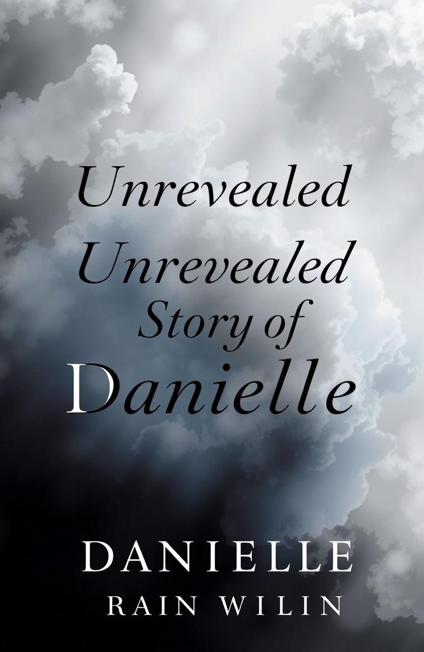 Unrevealed Story of Danielle: A Mysterious Book Cover Design