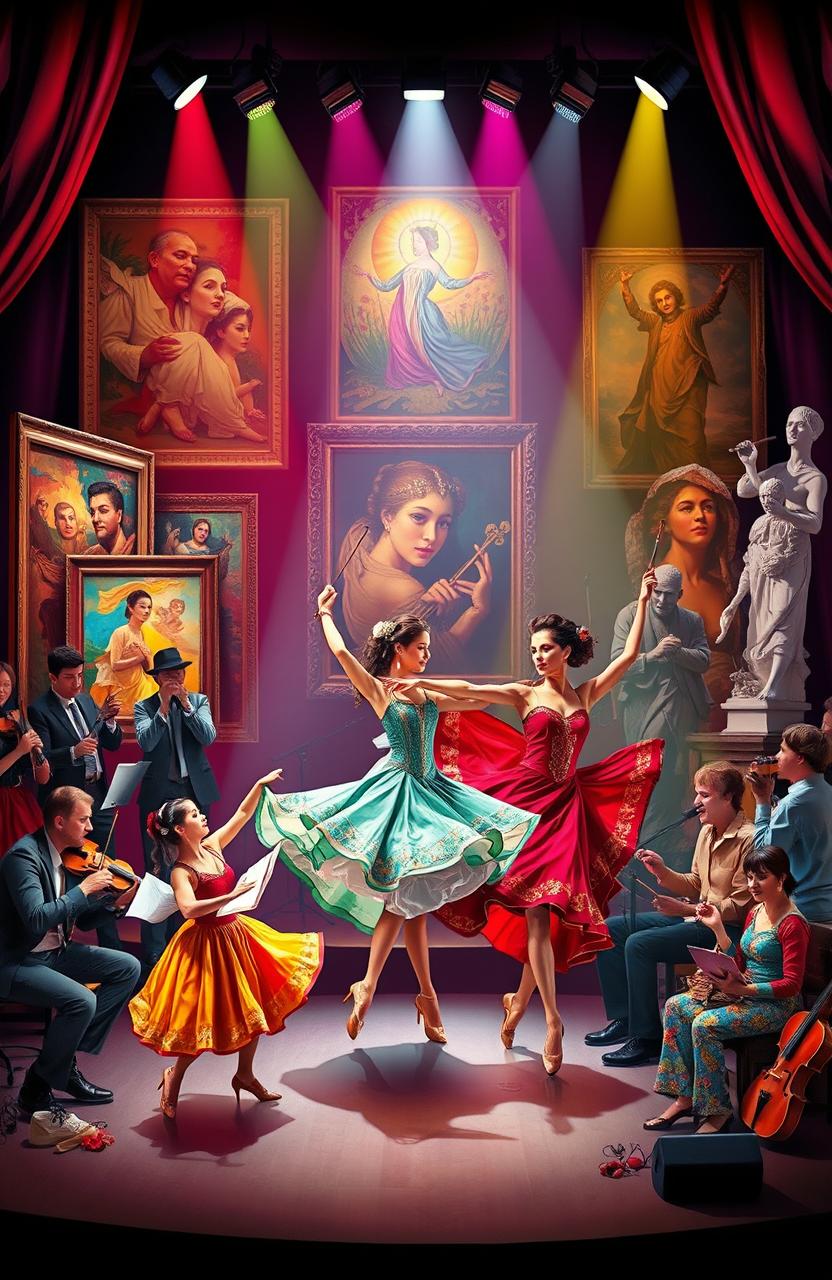Immerse in the Fusion of Dance, Music, and Art